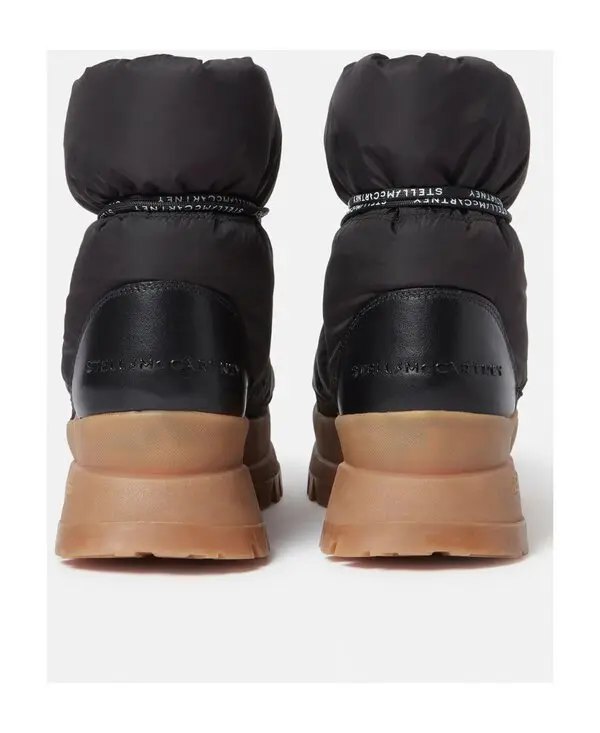 Stella McCartney Round Toe Lace-up Boots