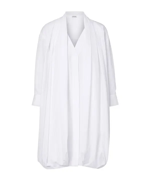 Loewe Draped Dress - White