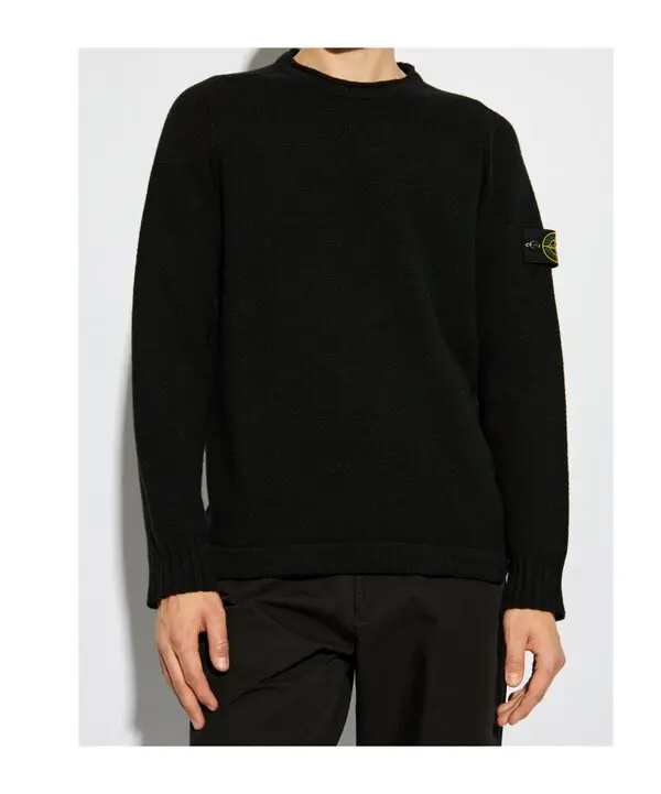 Stone Island Compass Badge Wool Jumper