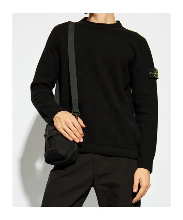 Stone Island Compass Badge Wool Jumper