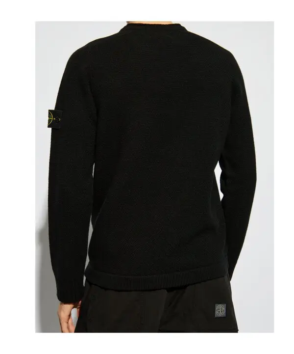 Stone Island Compass Badge Wool Jumper