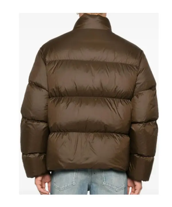 Amiri Bones Padded Down Jacket - Brown