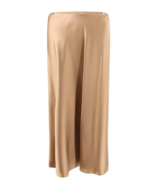 Max Mara Carnet Satin Midi Skirt - No