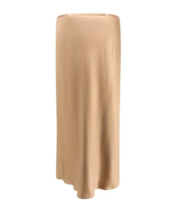 Max Mara Carnet Satin Midi Skirt