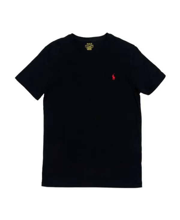 Polo Ralph Lauren Pony Embroidered Crewneck T-shirt - Black