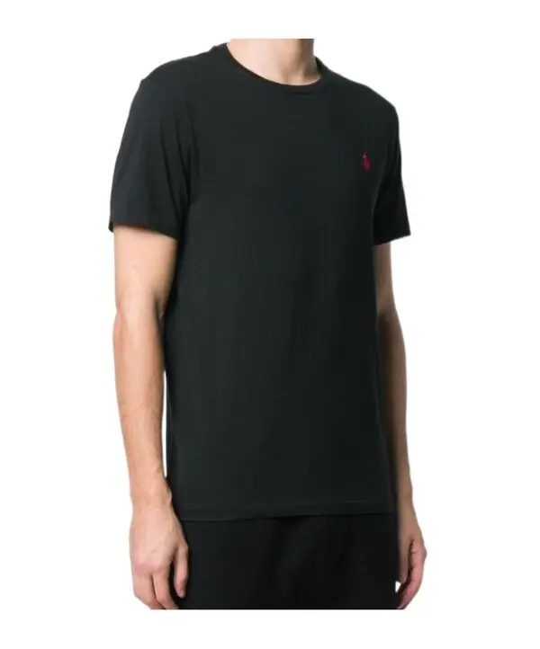 Polo Ralph Lauren Pony Embroidered Crewneck T-shirt - Black