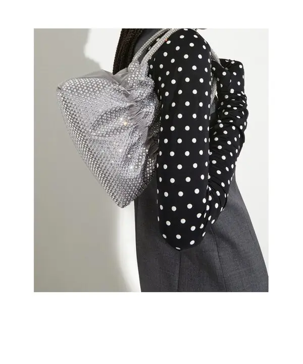 MAXCO. Embellished Rhinestone Shoulder Bag