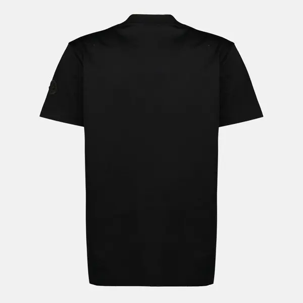 Moncler Button Detailed Crewneck T-shirt