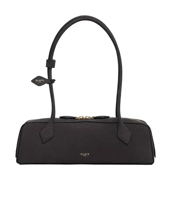 Alaïa Le Teckel Shoulder Bag - Anthracite