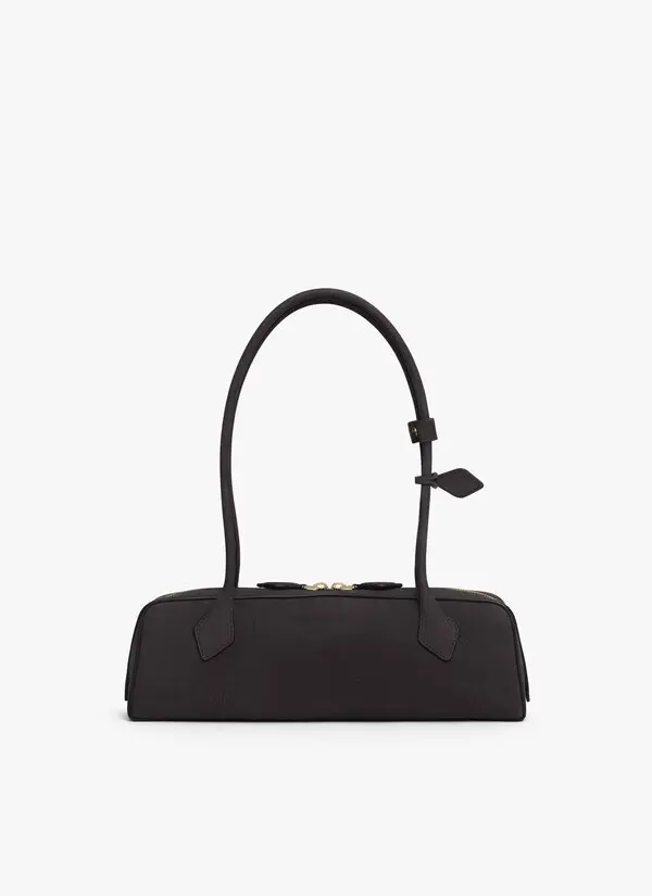 Alaïa Le Teckel Shoulder Bag - Anthracite