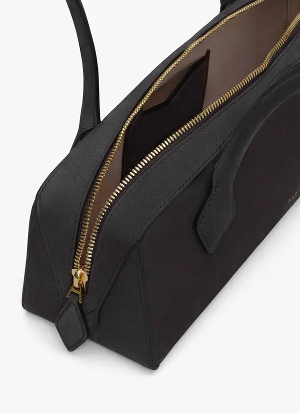 Alaïa Le Teckel Shoulder Bag - Anthracite