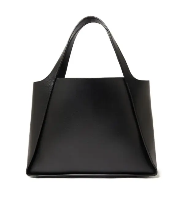 Stella McCartney Logo Detail Tote Bag - Black