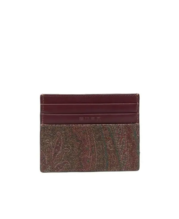 Etro Patterned-jacquard Wallet