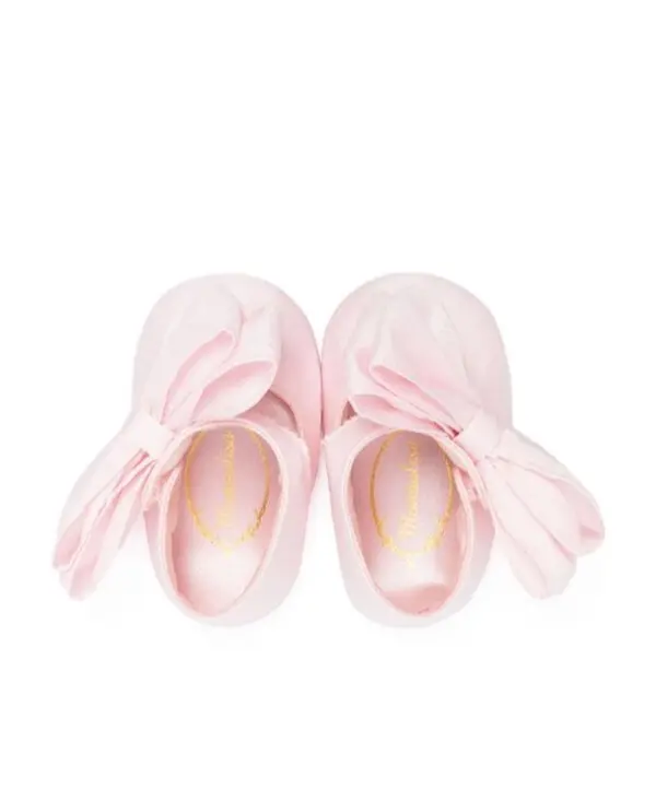 Monnalisa Bow-detail Ballerinas