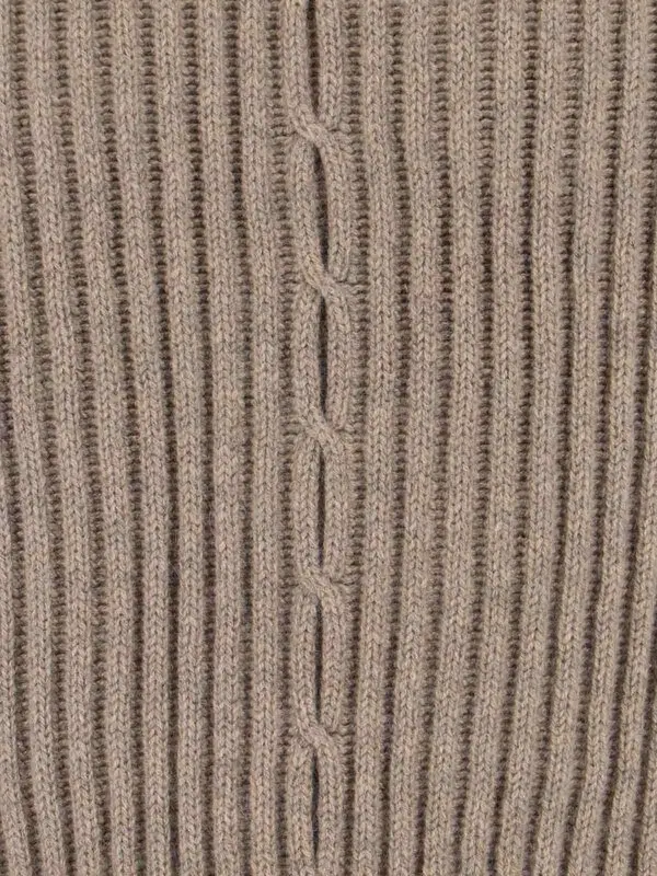 Loro Piana Plane Tree Ribbed Crewneck Jumper