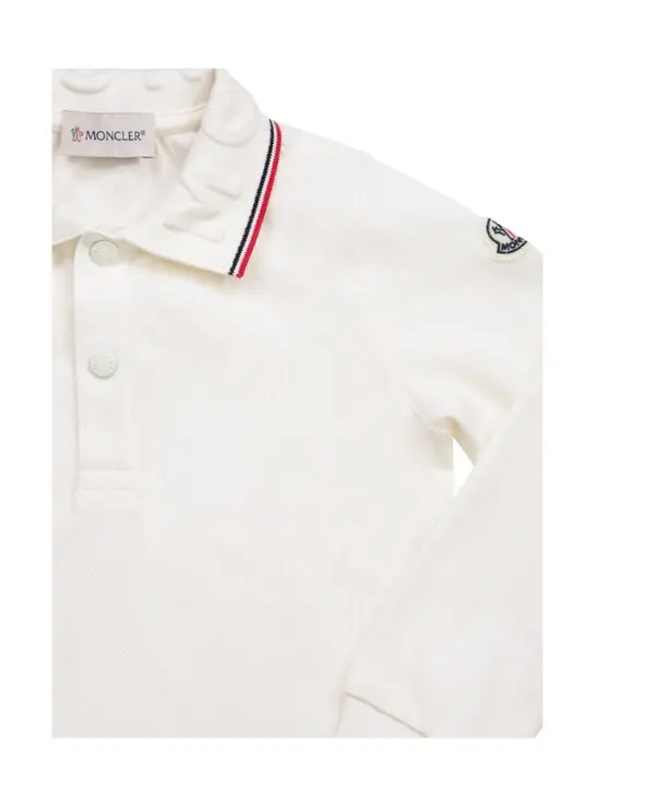 Moncler Long-sleeved Polo Shirt With Button Detail