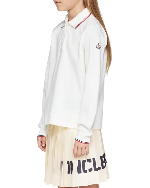 Moncler Long-sleeved Polo Shirt With Button Detail
