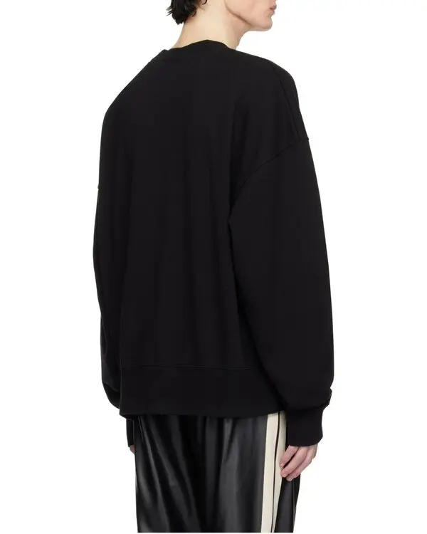 Palm Angels Logo Printed Crewneck Sweatshirt
