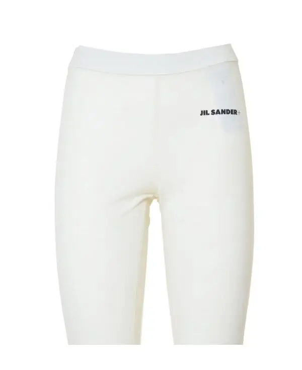 JIL SANDER Leggings - White