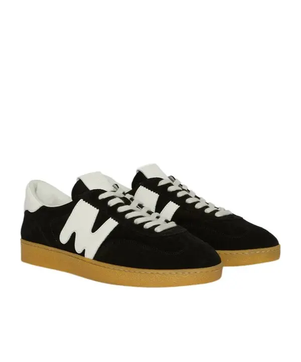 MSGM Themwave Retrò Trainer Sneakers - Black