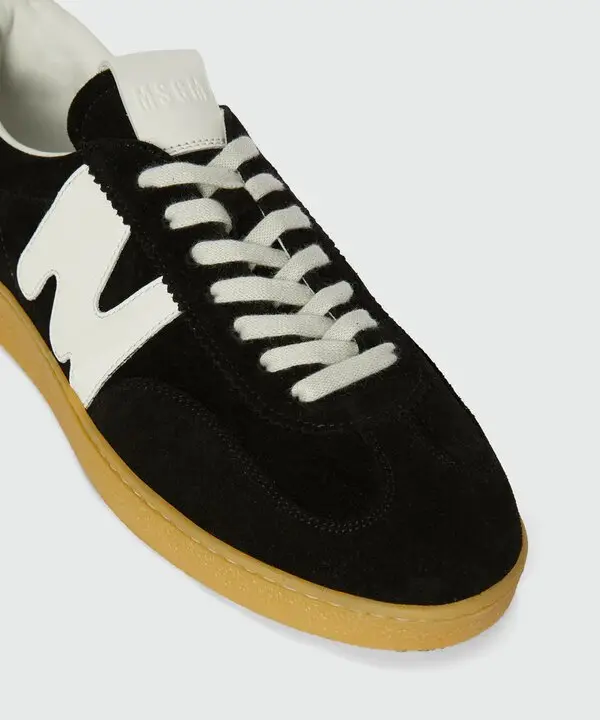 MSGM Themwave Retrò Trainer Sneakers - Black