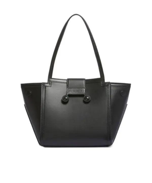 Marni Leather Mini Bag - Black