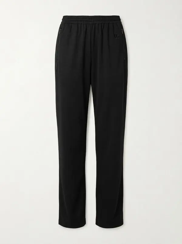 Gucci Embroidered Jersey Leisure Pants
