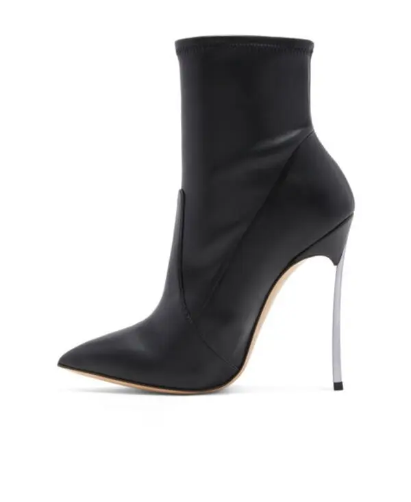 Casadei Blade Ankle Boots - Black