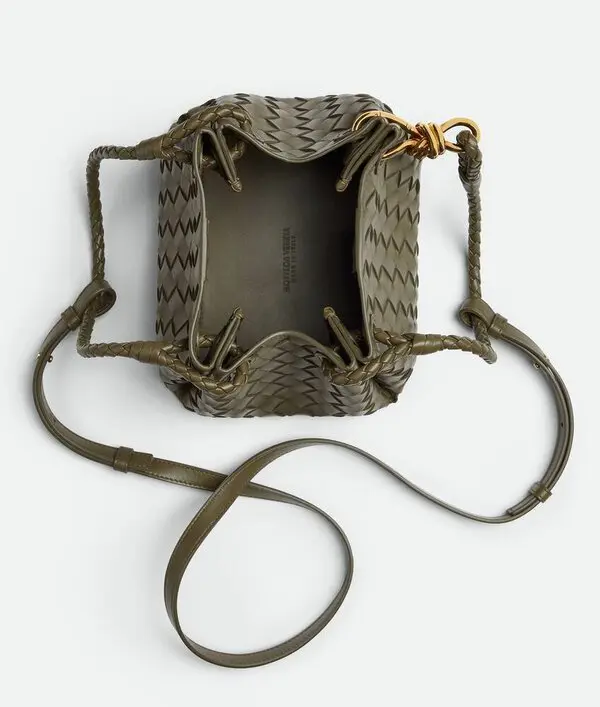 Bottega Veneta Parachute Small Shoulder Bag - Cypress
