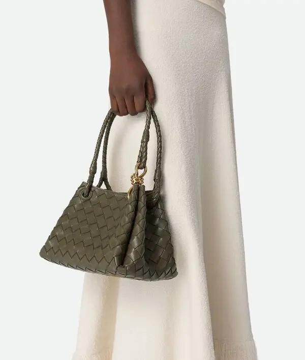 Bottega Veneta Parachute Small Shoulder Bag - Cypress