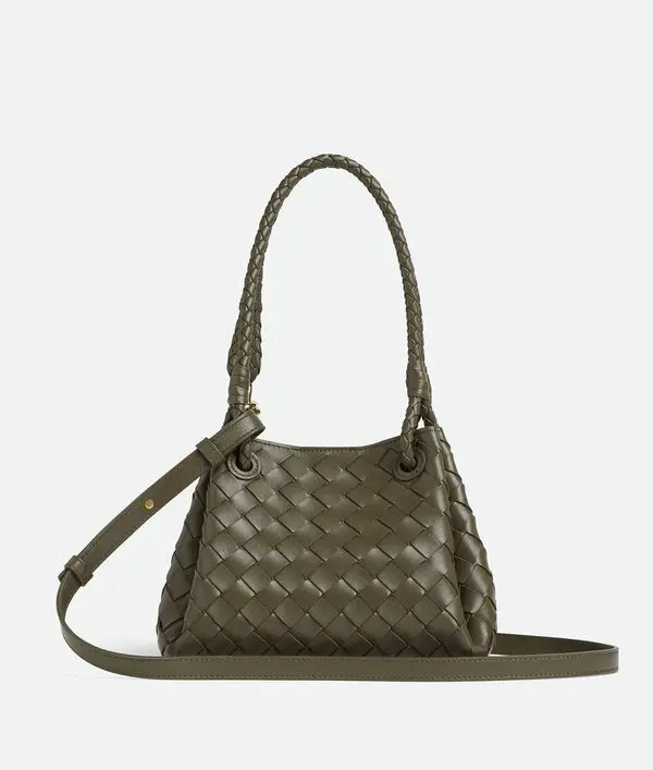 Bottega Veneta Parachute Small Shoulder Bag - Cypress