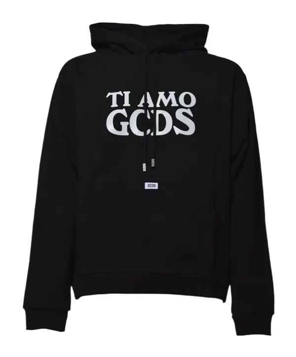 Gcds Ti Amo Drawstring Hoodie