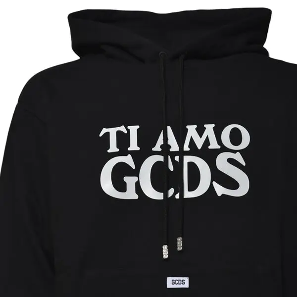 Gcds Ti Amo Drawstring Hoodie
