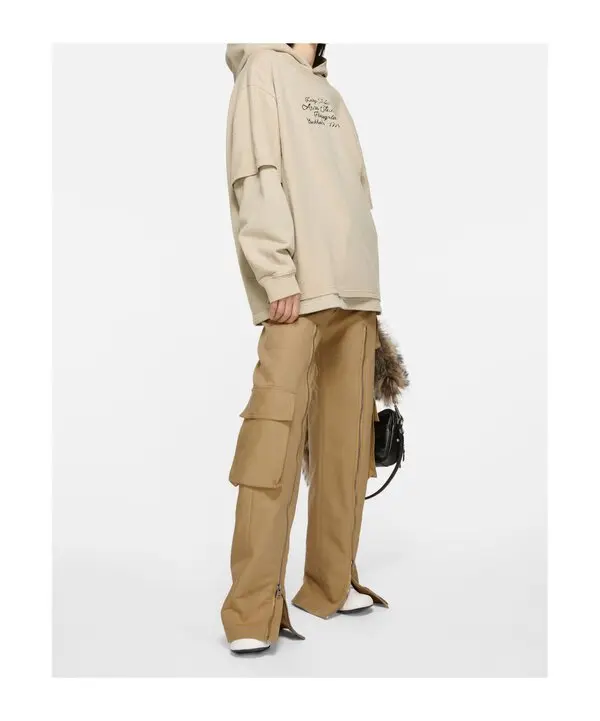 Acne Studios Layered Hooded Sweatshirt