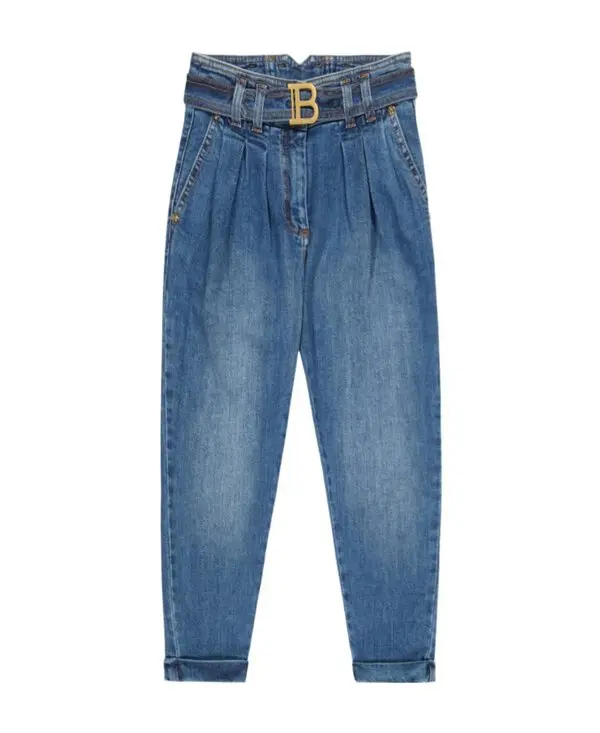 Balmain Logo Jeans