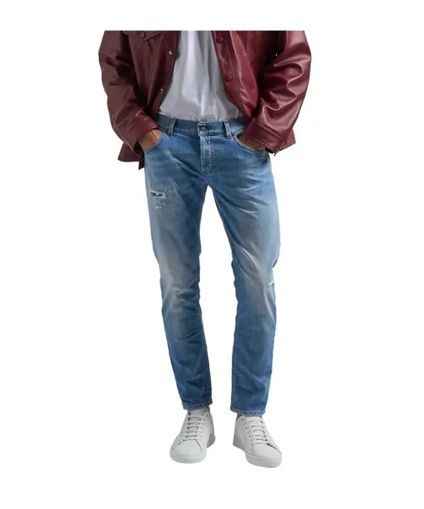 DONDUP Belt Loops Jeans With Welt Pockets