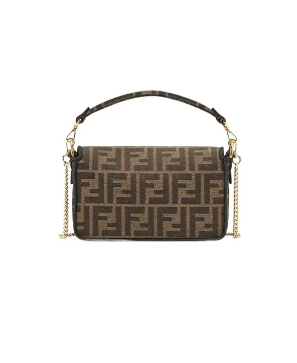 Fendi Ff Jacquard Shoulder Bag