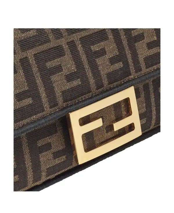 Fendi Ff Jacquard Shoulder Bag