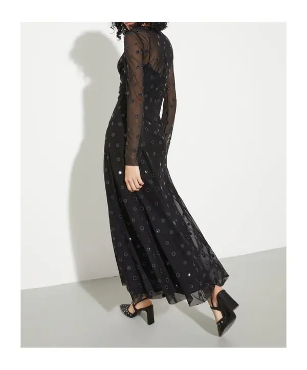 MAXCO. Max&co. Polka-dot Tulle-jersey Dress