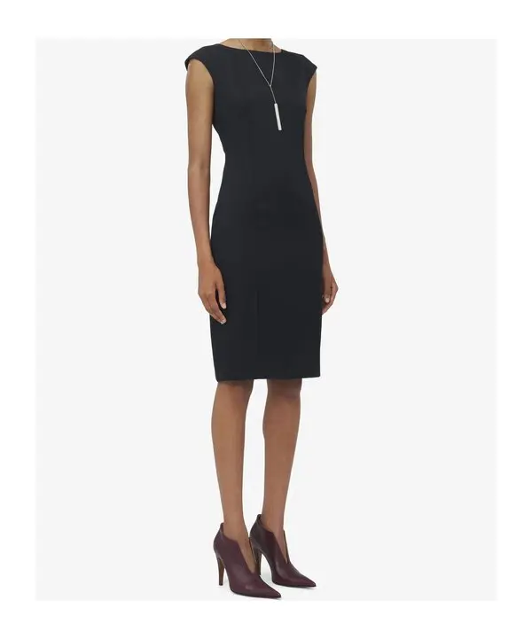 Alexander McQueen Sleeveless Crewneck Mini Dress