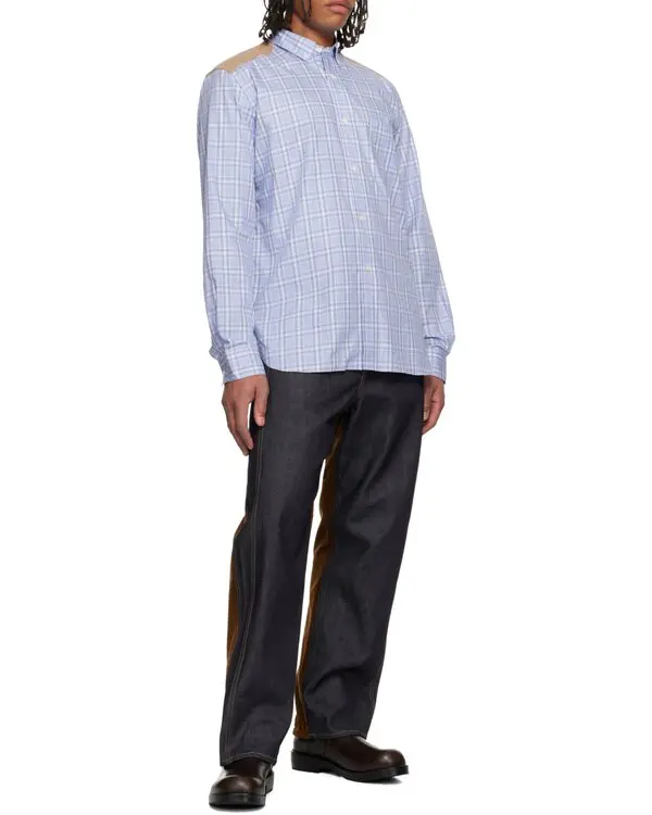 Junya Watanabe Check Quilted Shirt