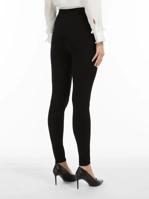 Max Mara Logo Leggings