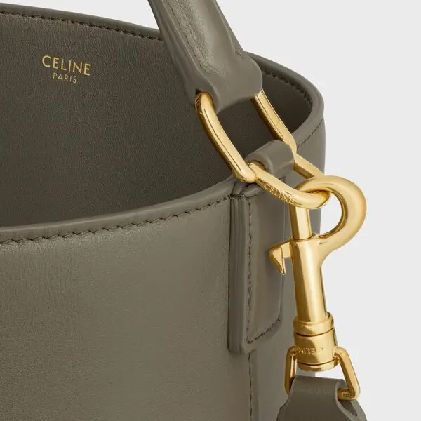 Celine Medium Louise Bucket Bag - Green