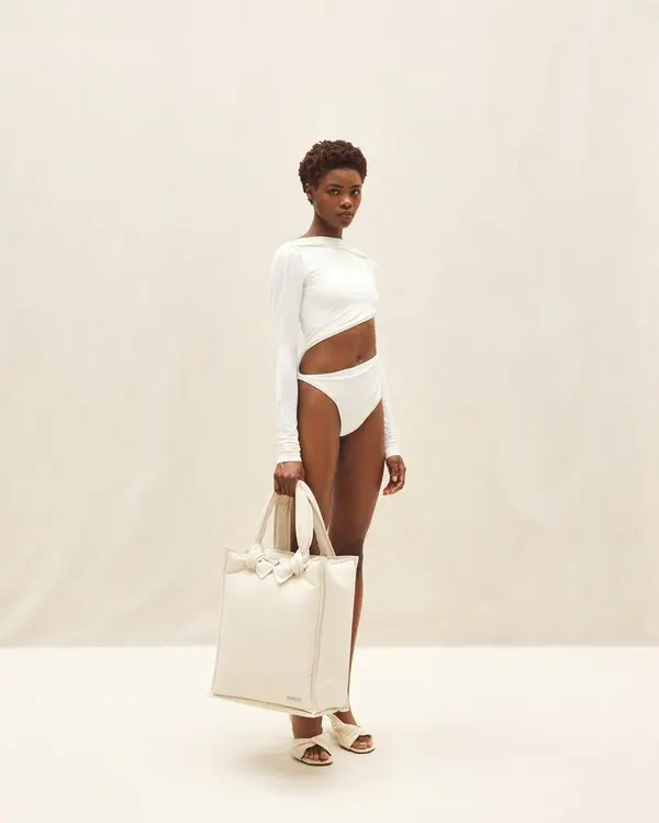 Jacquemus Carozzu Stretch-fit Bodysuit - White