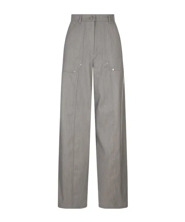 Max Mara Creased Tailored Trousers