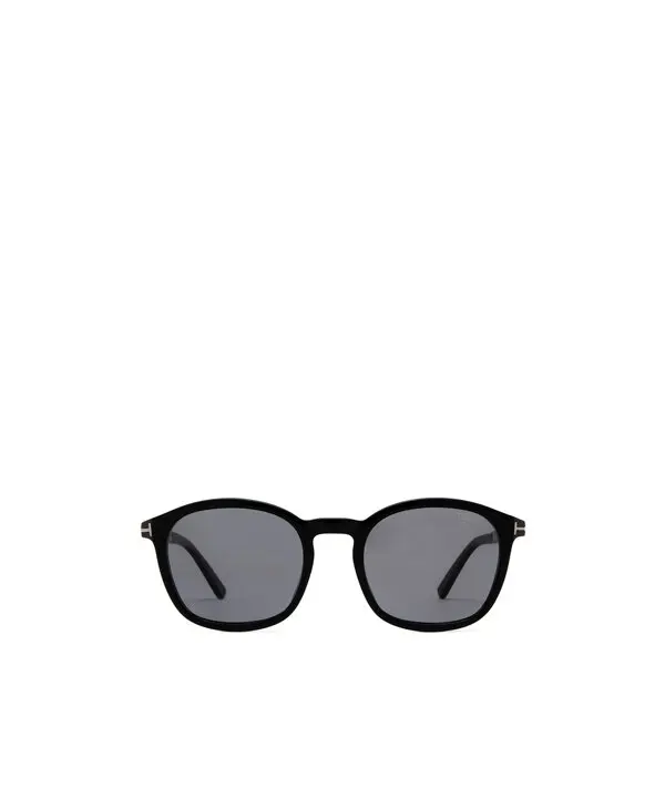 TOM FORD Jason Round Frame Polarized Sunglasses - Gray