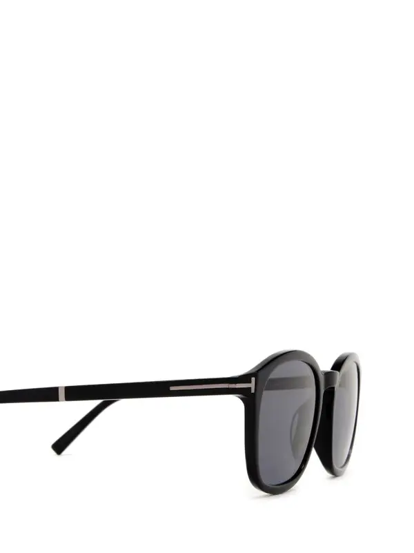 TOM FORD Jason Round Frame Polarized Sunglasses
