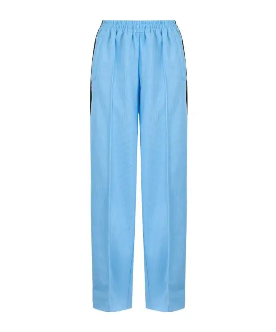 Alexander Wang Logo-stripe Track Pants - Blue