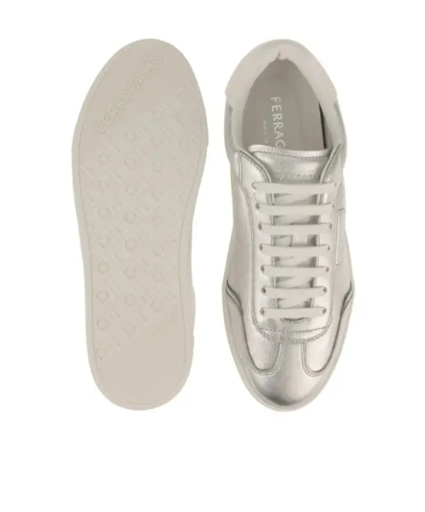 FERRAGAMO Low-top Sneakers - Silver