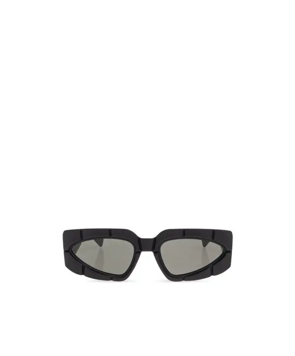 Balmain Full-frame Sunglasses With Graphic Pattern - Black
